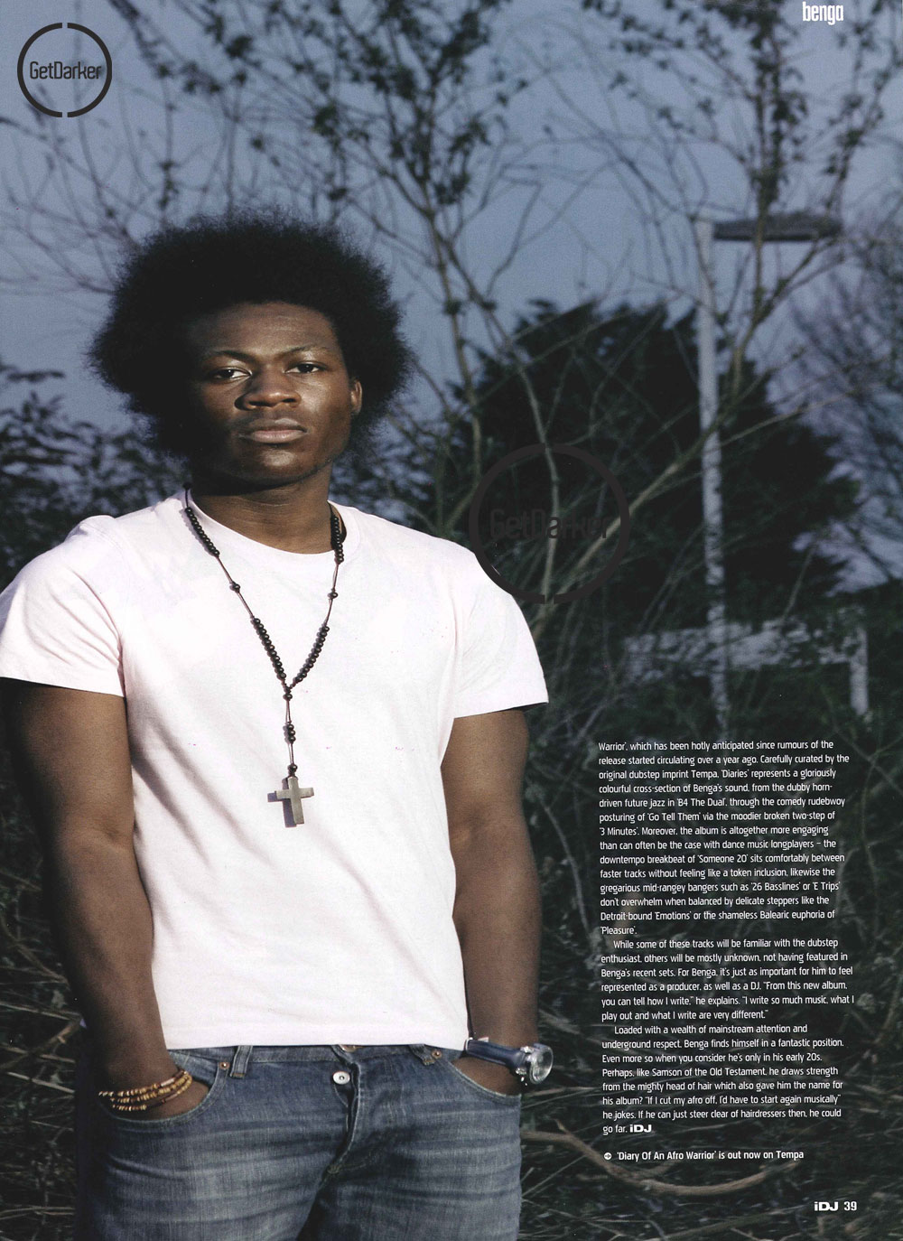 Benga - Warrior Charge [iDJ Mag] - March 2008 - GetDarker